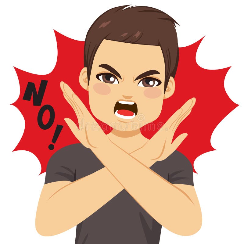 Man No Arms stock vector. Illustration of strong, cartoon - 82046577