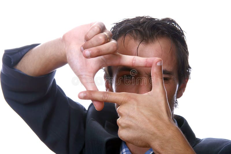 Observing statistics stock photo. Image of graph, business - 73543272