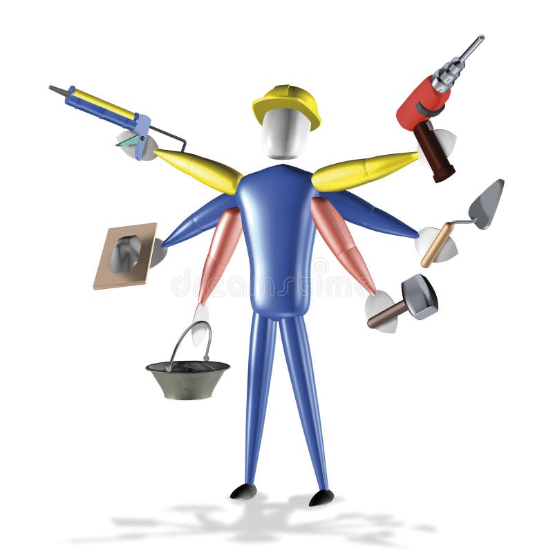 Worker Octopus Tools Stock Illustrations – 25 Worker Octopus Tools ...