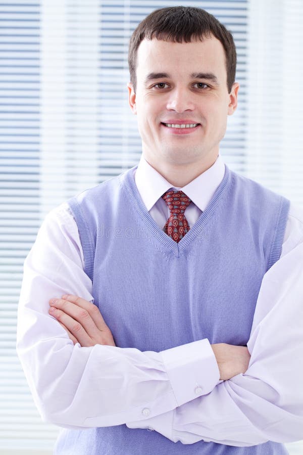 Man in office stock image. Image of casual, achievement - 28552509