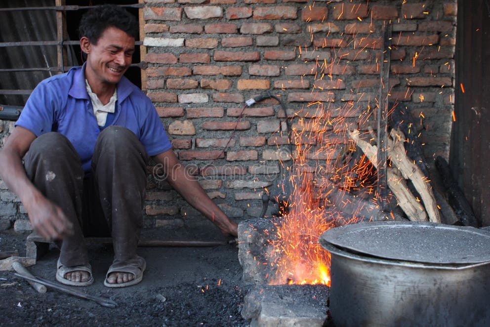 Man from Old Baneshwor editorial stock image. Image of nepal - 14544424