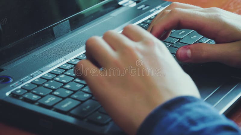 A Laptop Computer on Fire on a Desk in a Dark Room Stock Video - Video ...