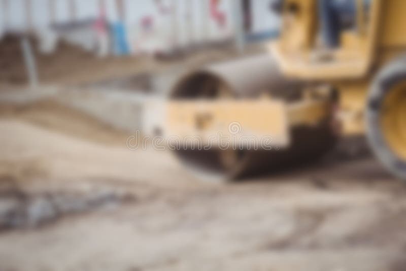 Man Operating Bulldozer at Construction Site Stock Photo - Image of ...