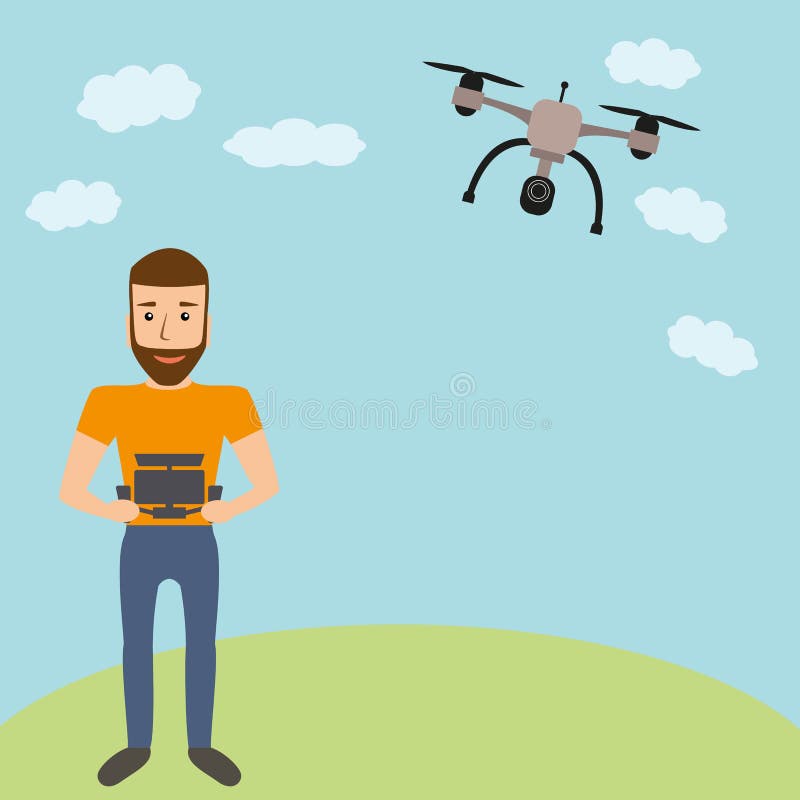 Man Remote Control Robot Stock Illustrations – 959 Man Remote Control ...