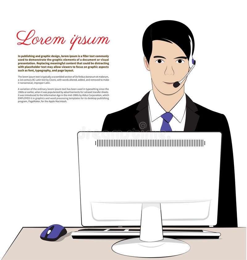 Man Operater Stock Illustrations – 1 Man Operater Stock Illustrations ...