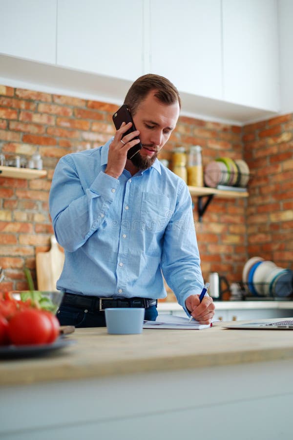 Man Making Order in Online Shop Stock Photo - Image of cook, online ...