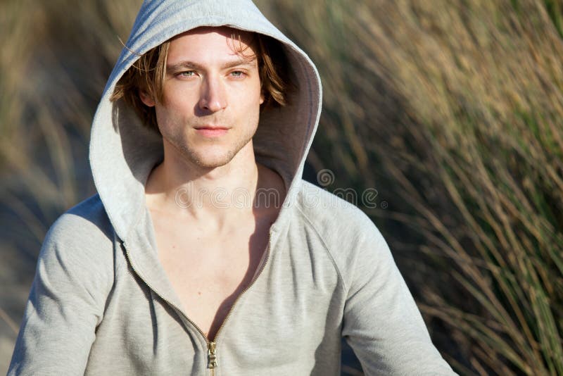 Man outside stock image. Image of people, health, meditation - 23968137