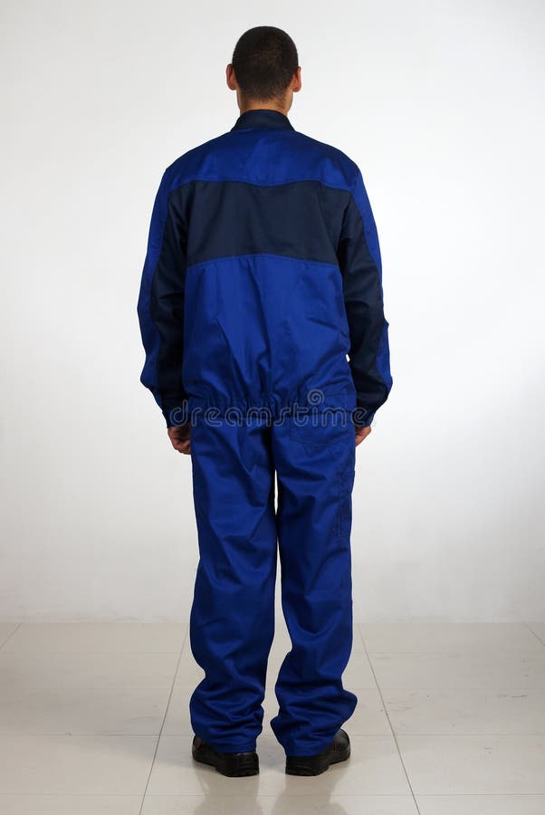 A Man in Overalls and Work Wear Stock Image - Image of operator, boiler ...