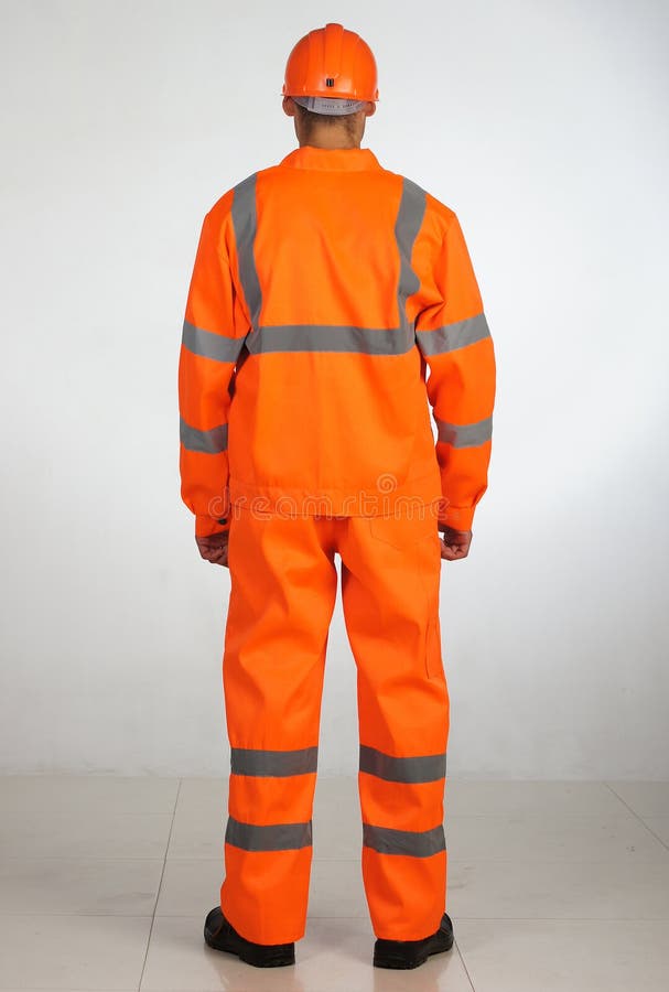 A Man in Overalls and Work Wear Stock Photo - Image of coveralls ...
