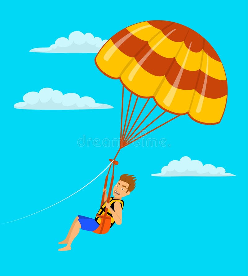 Parasailing Stock Illustrations – 674 Parasailing Stock Illustrations ...