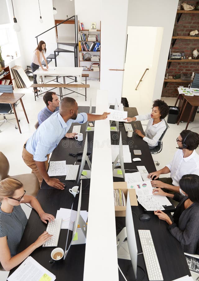 Passing document over stock image. Image of business - 34592217