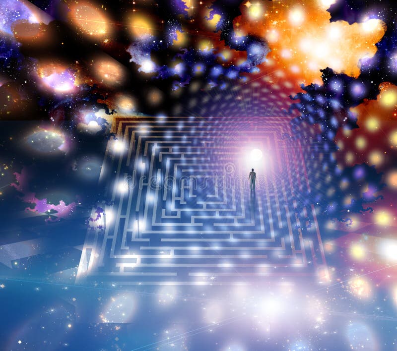 Man path journey stock illustration. Illustration of colorful - 23211925