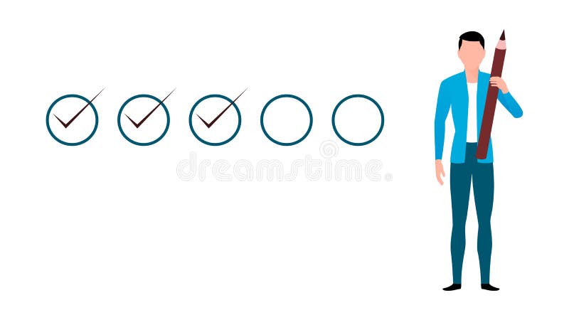 Pencil Checked Papers stock vector. Illustration of squared - 58688524