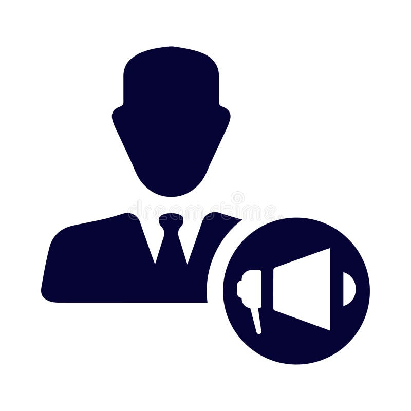 Man, People, Advertising, Promotion, Business Promotion Icon Stock ...