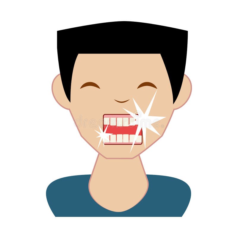 Perfect Man Teeth Stock Illustrations – 116 Perfect Man Teeth Stock ...