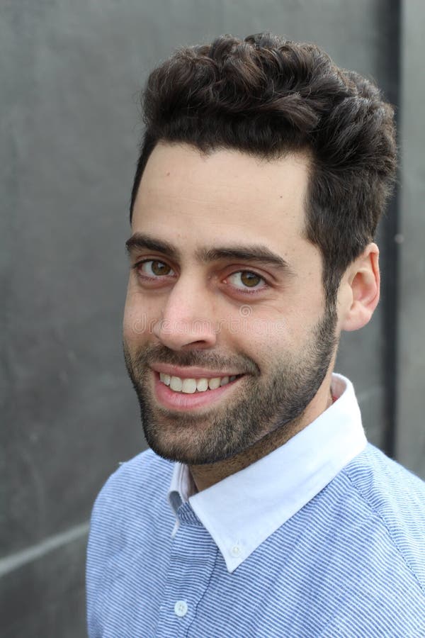 Man with a Perfect White Smile Stock Photo - Image of healthy, close ...