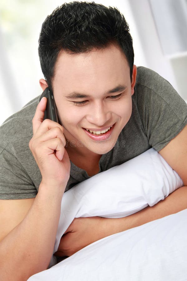 Man on the phone stock photo. Image of cell, call, relax - 24237458