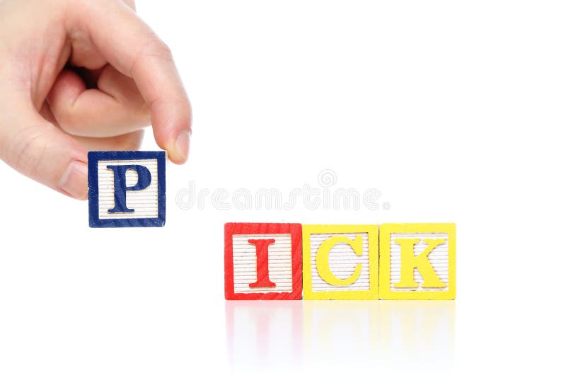 Man pick word stock photo. Image of hold, speaking, education - 29247672