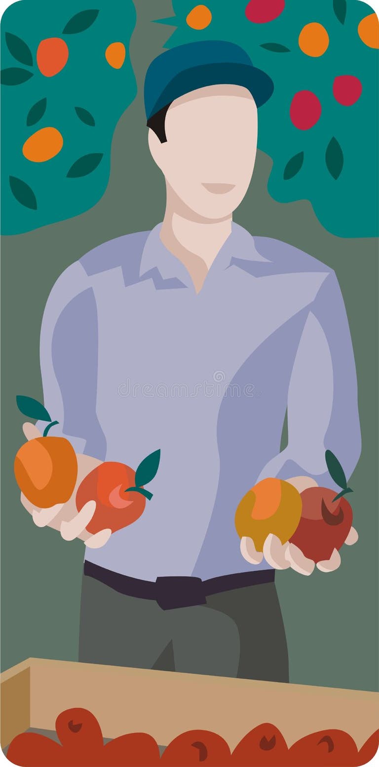 Pick Fruit Man Stock Illustrations – 701 Pick Fruit Man Stock ...