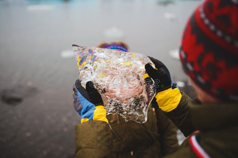 Man with Piece of Ice stock photo. Image of relationship - 83587288