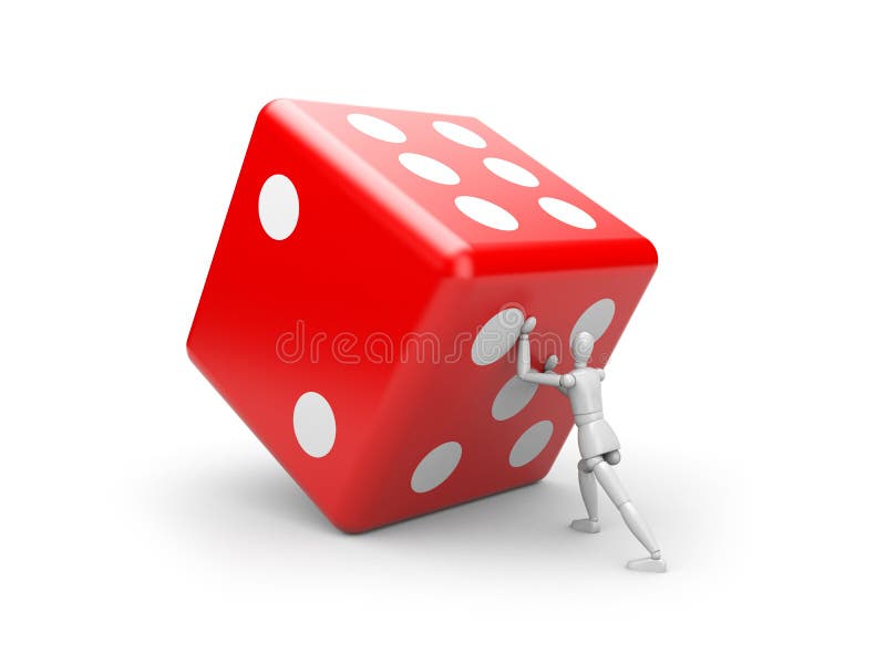 Man and Playing bone stock illustration. Illustration of number - 6193540