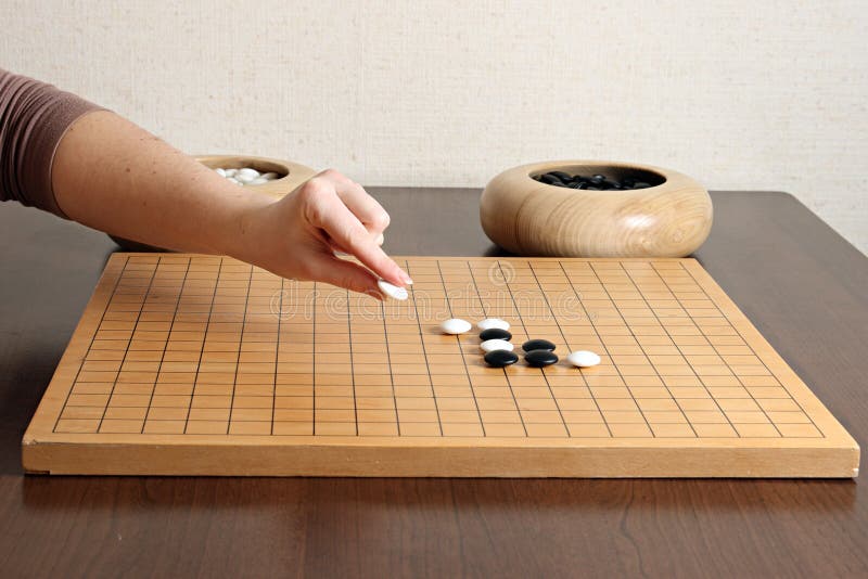 Go game stock image. Image of japanese, target, black - 9101165