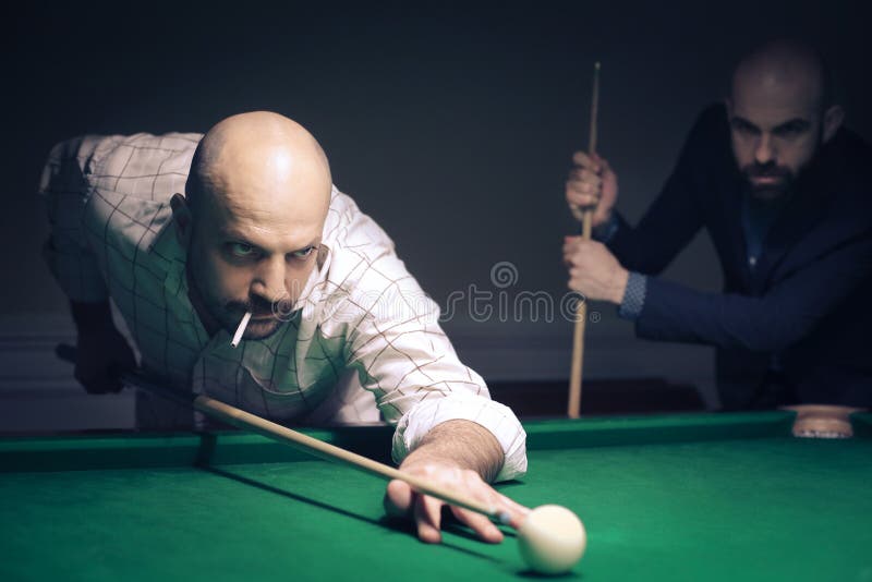 Man playing pool stock image. Image of billiard, game - 67494845
