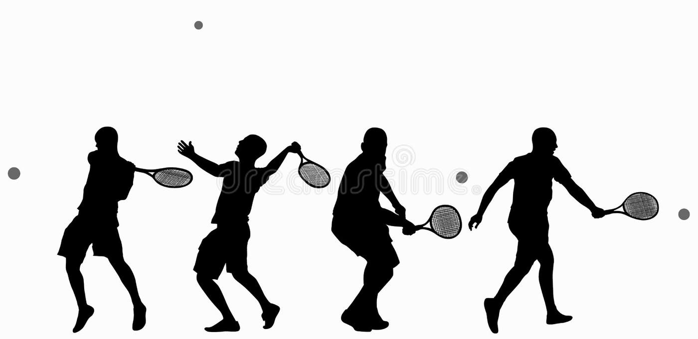 Man Playing Tennis Stock Illustrations – 3,811 Man Playing Tennis Stock ...