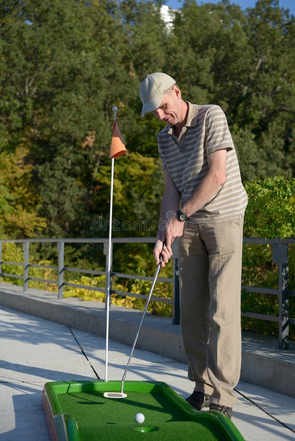 Minigolf stock photo. Image of golf, golfing, ball, business - 438654