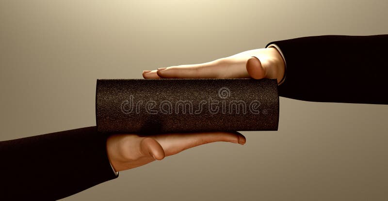 Taking an oath stock illustration. Illustration of swearing - 110772981