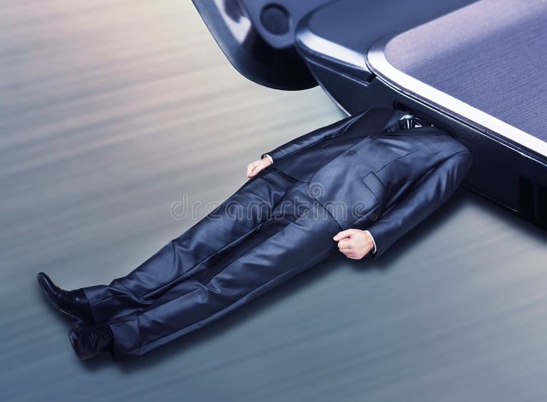 Man Plugged into the Laptop Stock Photo - Image of career, caucasian ...