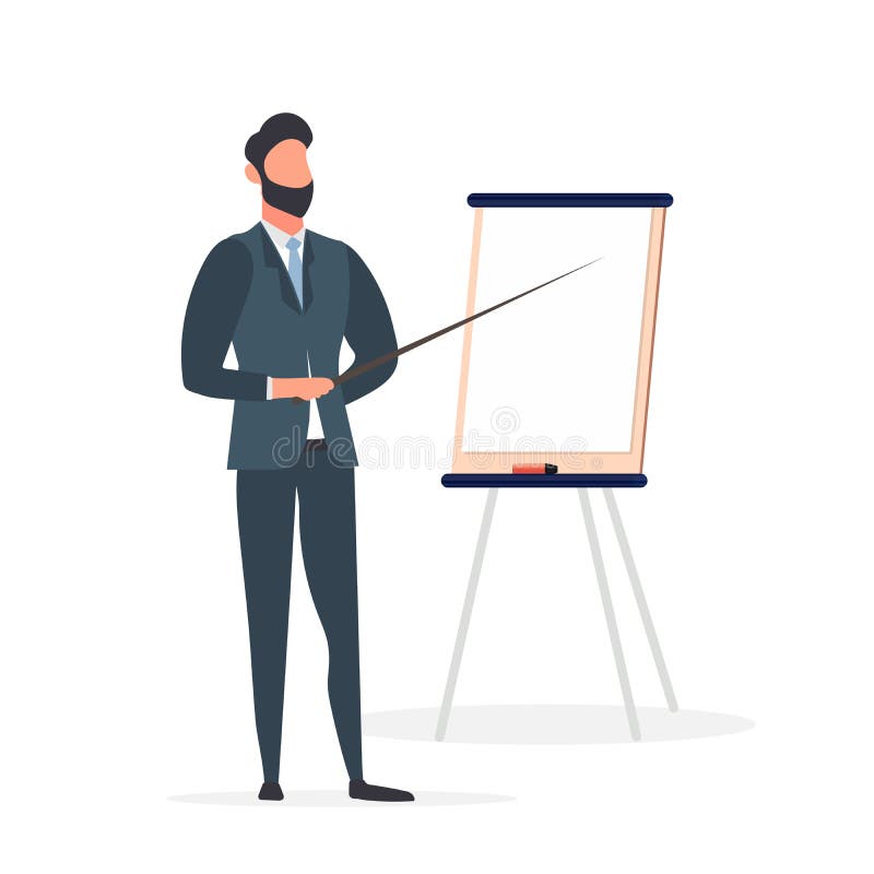 Businessman Points To Growing Chart Stock Illustrations – 23 ...