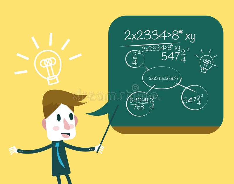 Algebra Symbols and Objects Stock Vector - Illustration of clipart ...