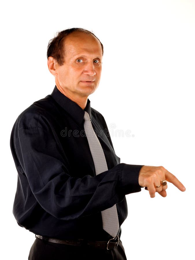 Pointing at you! stock photo. Image of executive, command - 823874