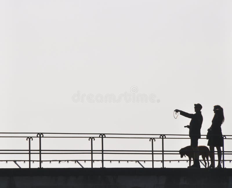 Man Pointing Out To a Distant Landmark Stock Image - Image of view ...
