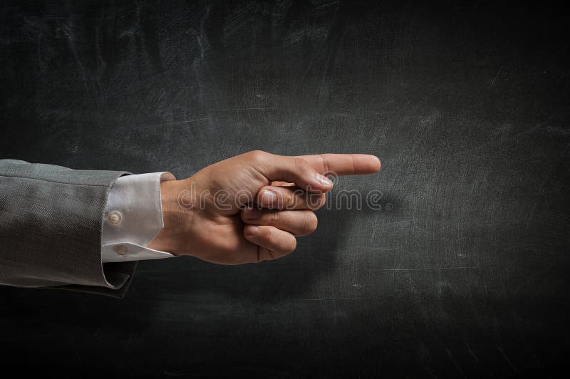 Man pointing at something stock photo. Image of left - 112165958