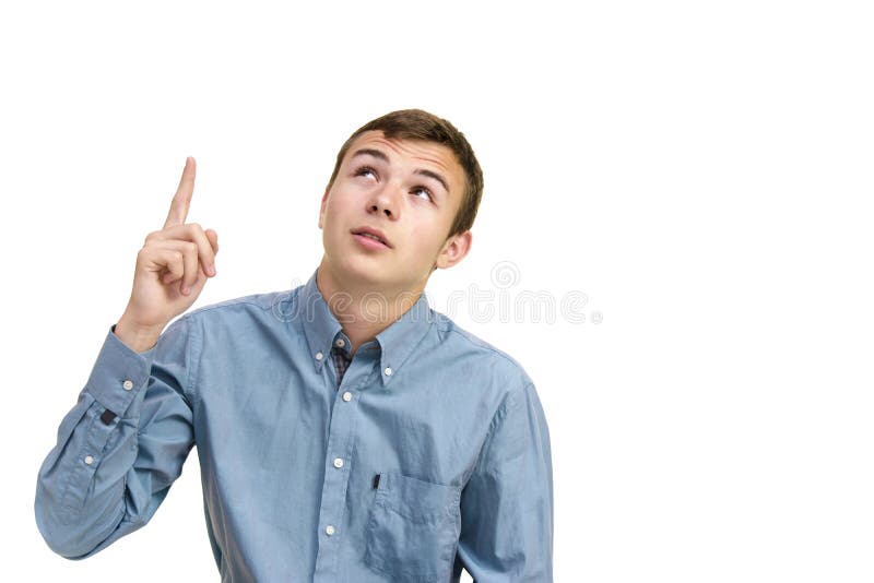 Man points hand stock photo. Image of show, face, surprise - 76929662