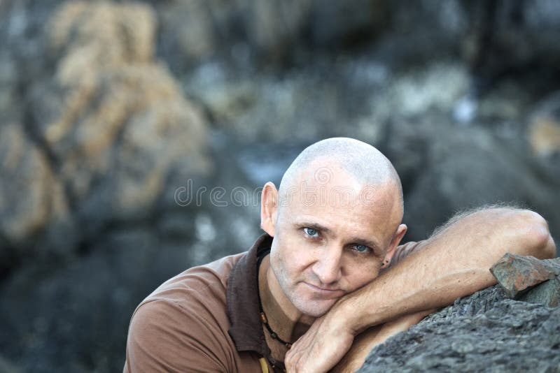 Handsome man stock photo. Image of dude, macho, natural - 13392374