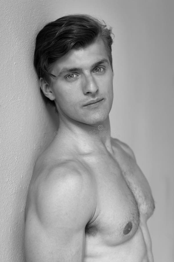 Man portrait stock photo. Image of portrait, build, chest - 1688292