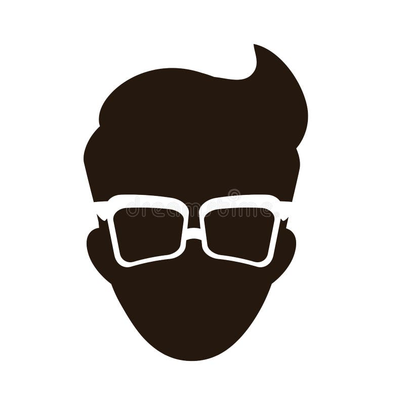 Man portrait icon image stock vector. Illustration of person - 81874912