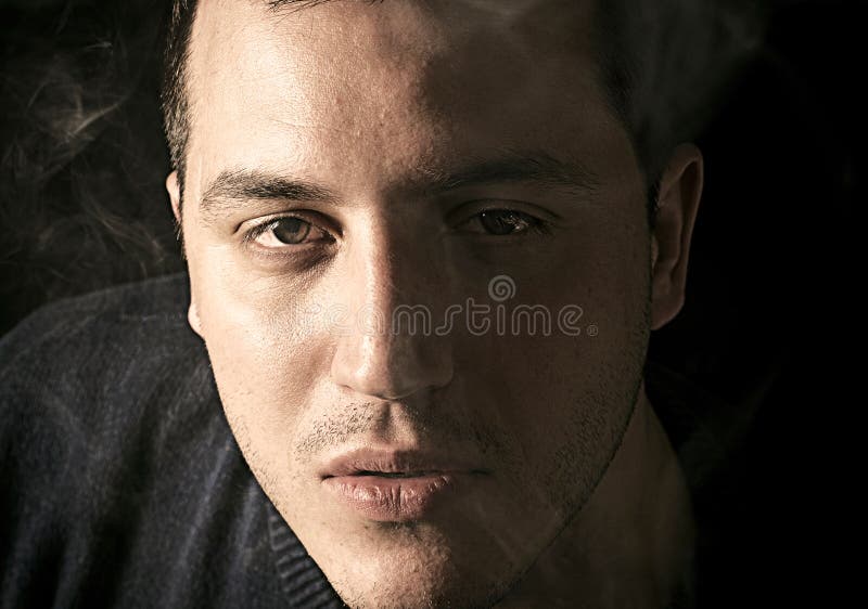 Man portrait stock image. Image of electronic, beauty - 38733855