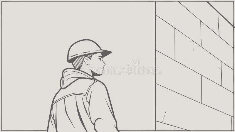 Man Portrait Side View, Thoughtful Expression and Introspective Design ...