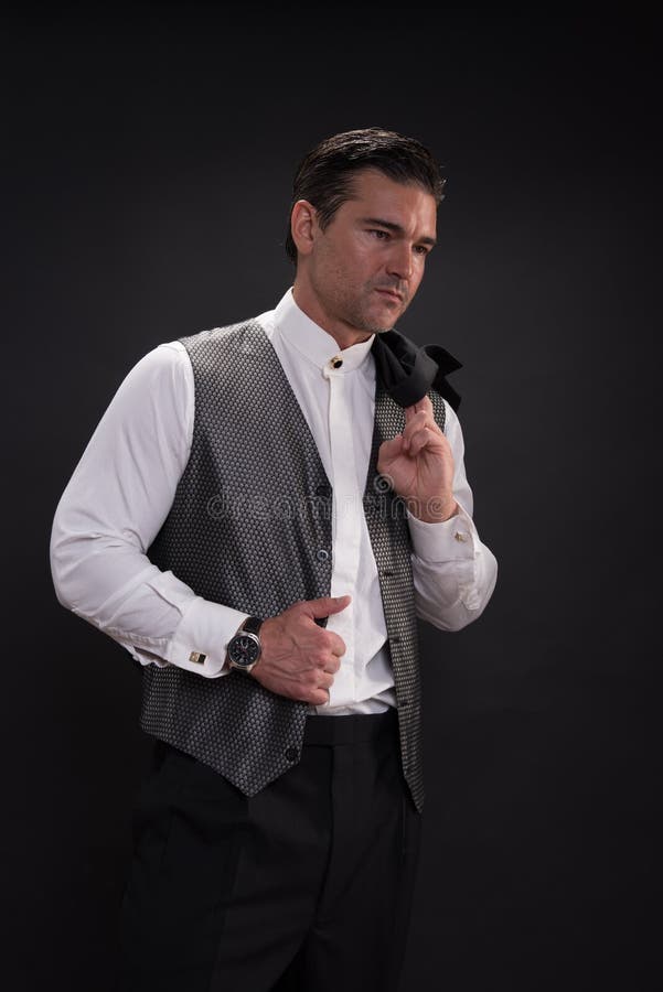 The Man Poses for the Camera Stock Photo - Image of gentleman ...