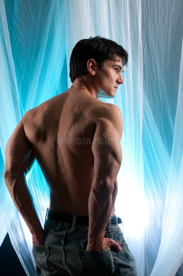 The Man Poses for the Camera Stock Photo - Image of defiant, charming ...