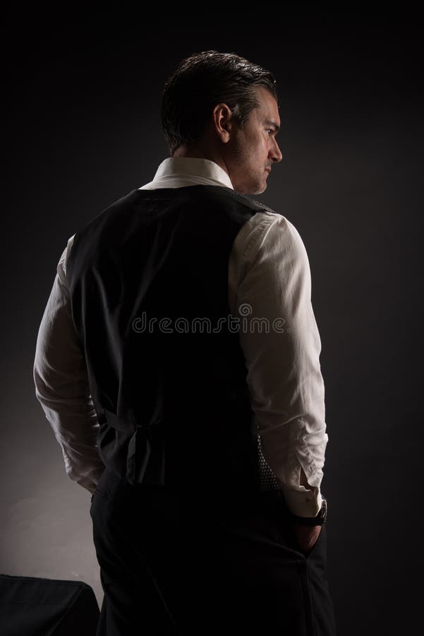 The Man Poses for the Camera Stock Photo - Image of cute, divine: 131167494