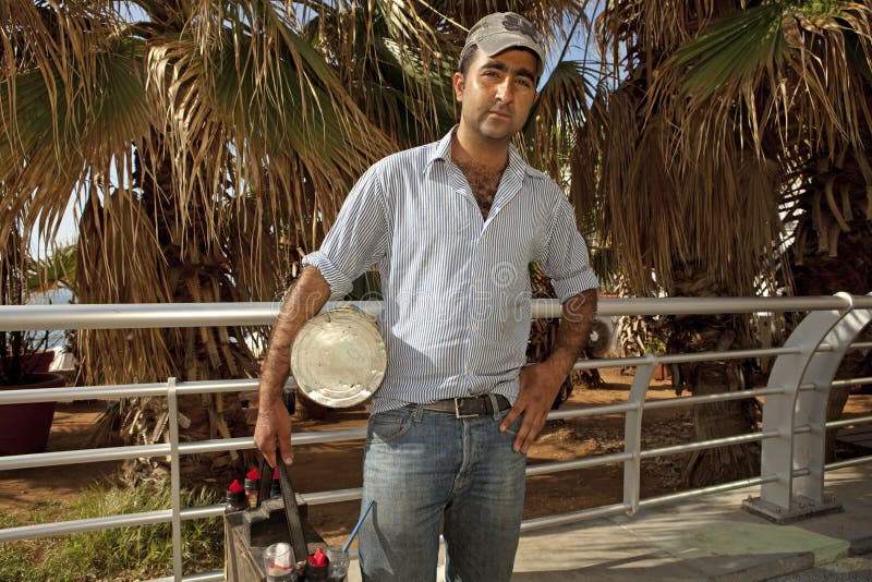 A Man Posing for the Camera, Beirut Editorial Stock Photo - Image of ...