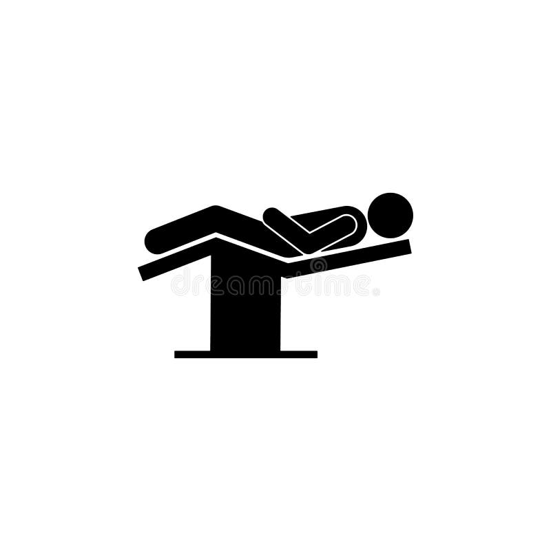 Sitting, Patient, Surgery Icon. Element of Patient Position Icon for ...