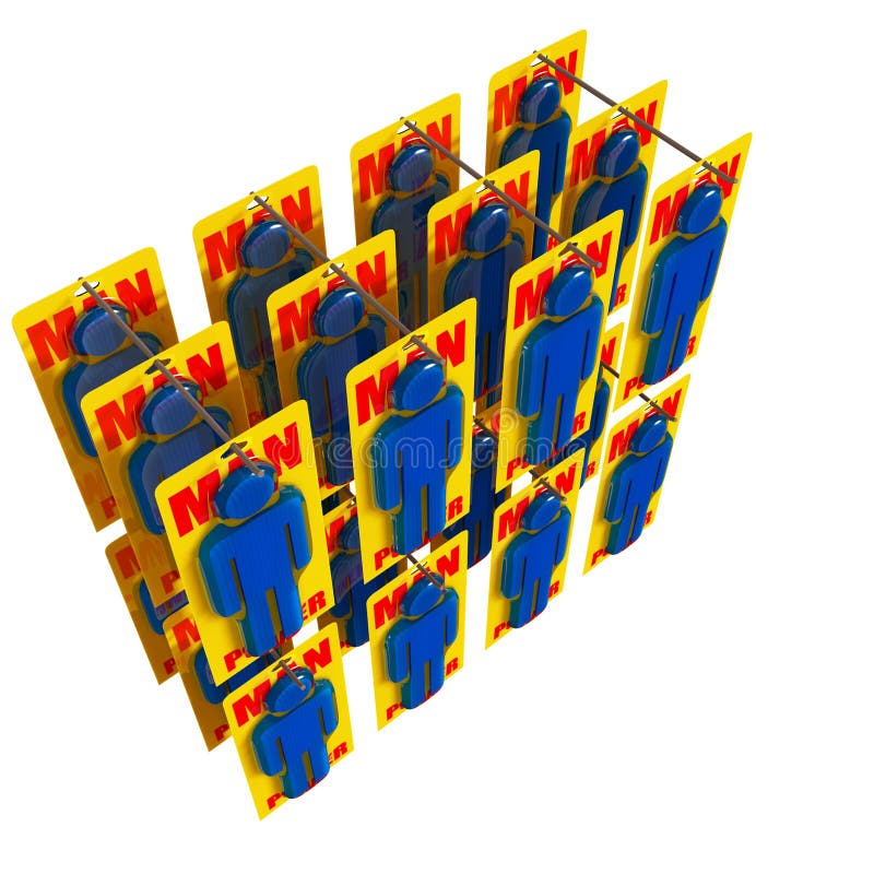 Man power concept stock illustration. Illustration of power - 9166088