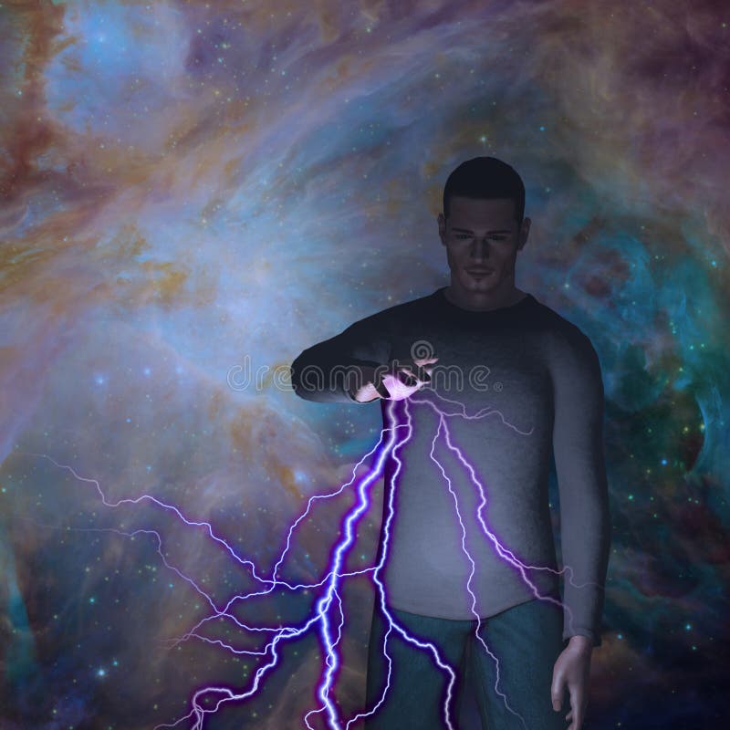 Lightning of the human eye stock vector. Illustration of look - 102260929