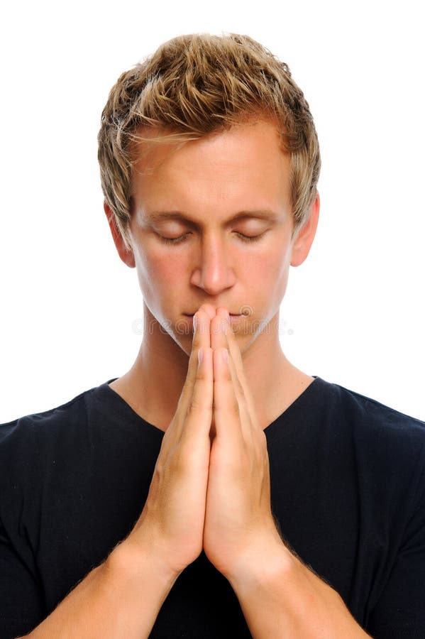 Man Praying Picture. Image: 20167314
